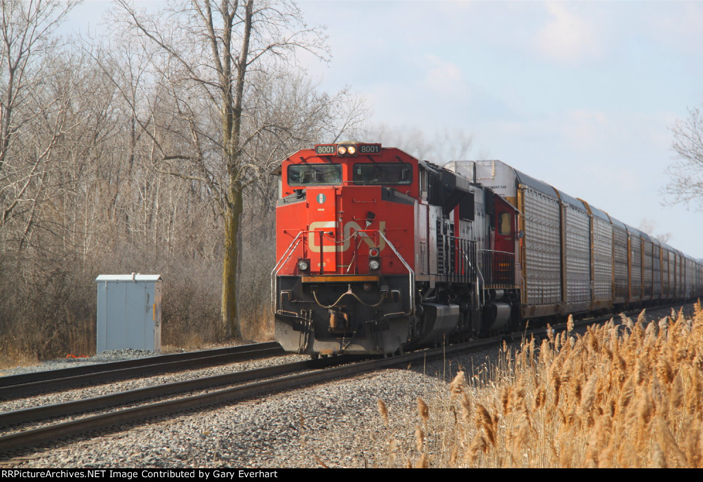 CN SD70M-2 #8001